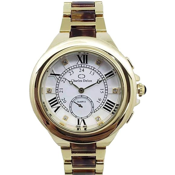 Charles Delon | Accessories | Charles Delon Casual Style Goldbrown ...